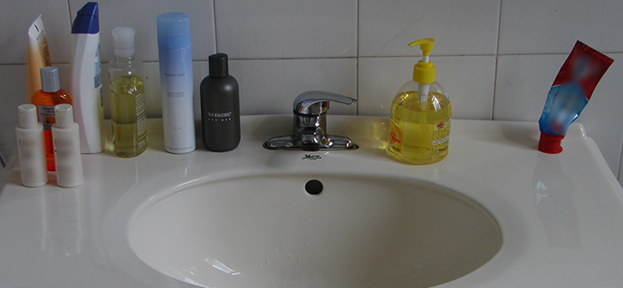 Organize Bathroom Products - Groomed Home